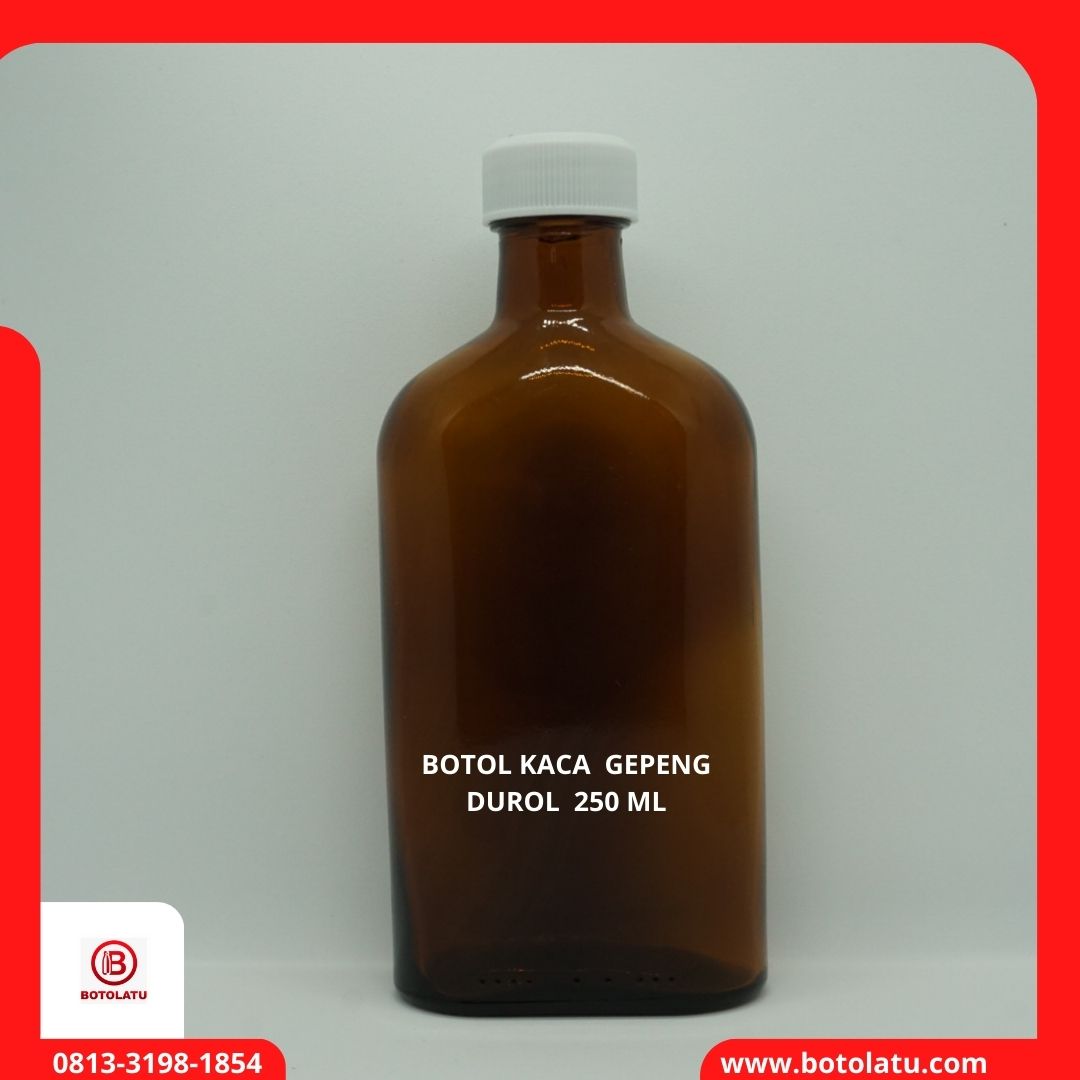 Jual Botol Kaca Gepeng Surabaya Termurah Terlengkap